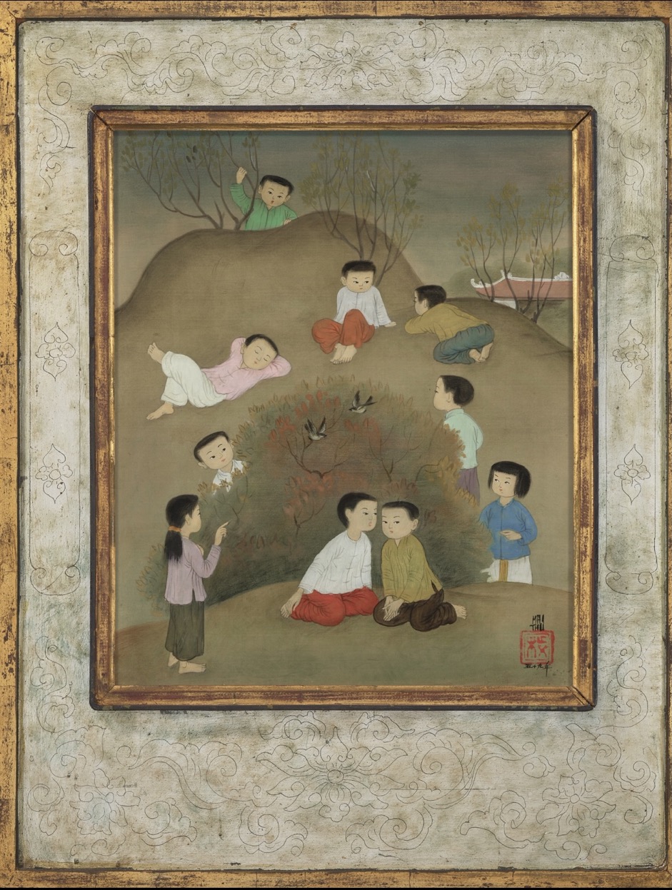 Mai Thu, 1959, « Les Enfants » (Children), or the certainty of hope