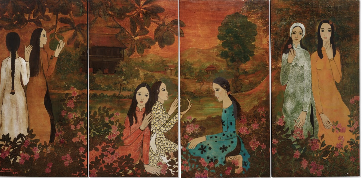 Boi Tran, « Élégantes de Hué », 2015, or the inevitable choice of ...